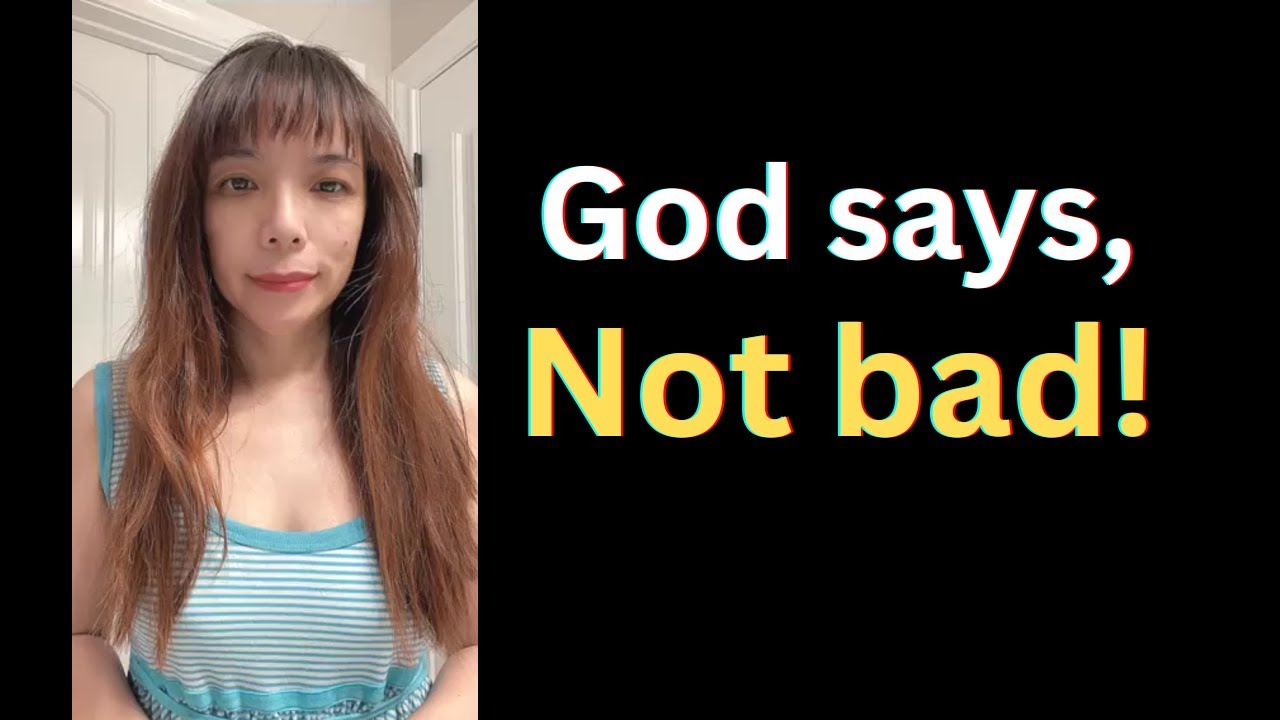 God says, Not bad! (confirmation) #propheticword #god #blessings - YouTube