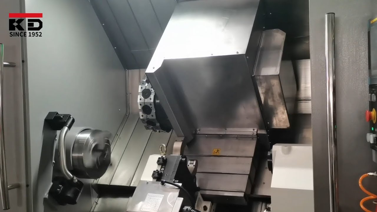 KAIDA | Torno CNC Multifuncional KDCL-35 - YouTube