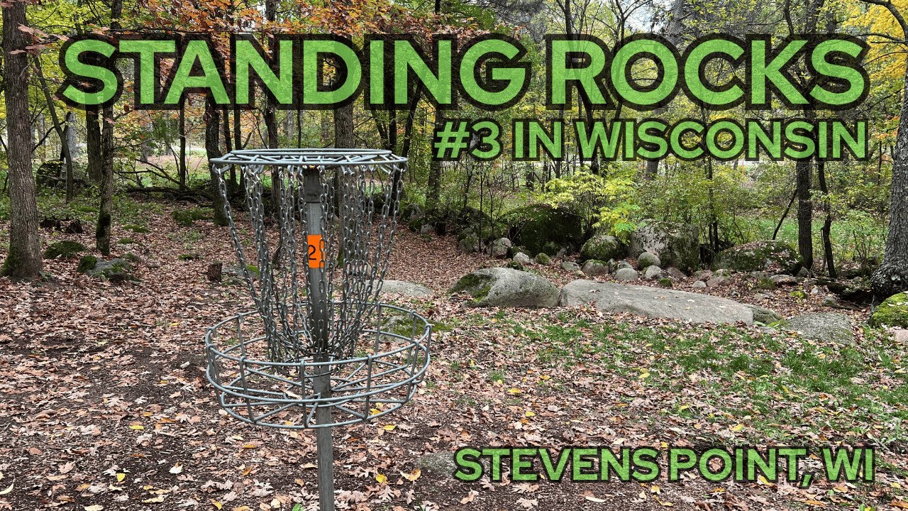 Standing Rocks | Disc Golf Course Review | Stevens Point, WI | Top ...