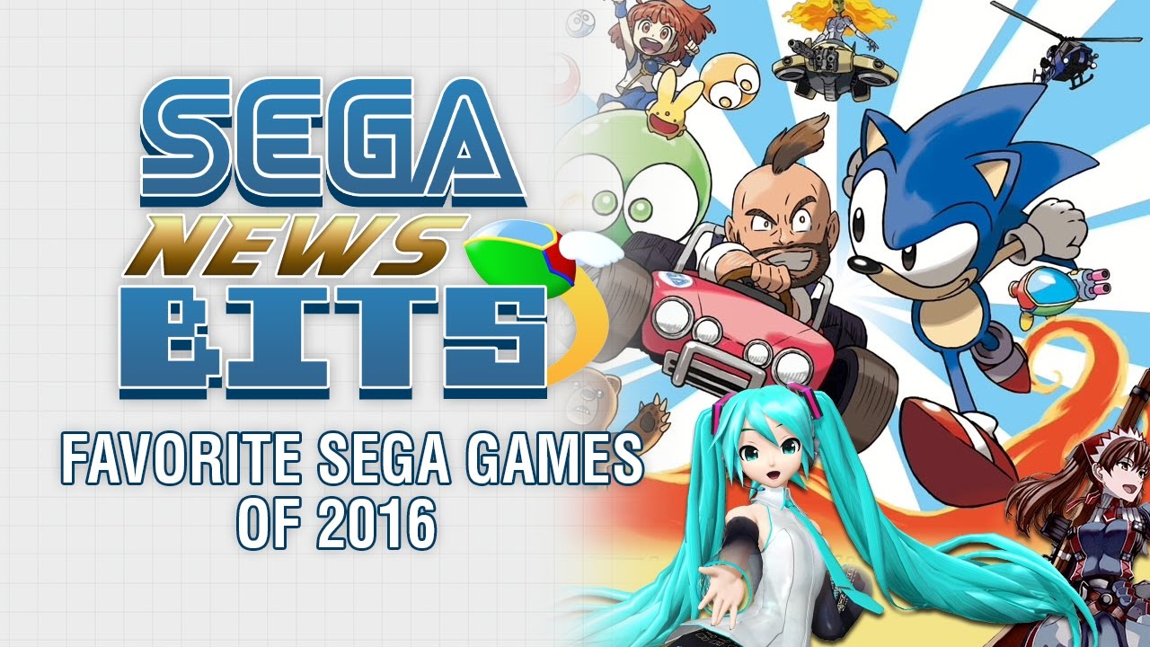 Favorite SEGA Games of 2016 - YouTube