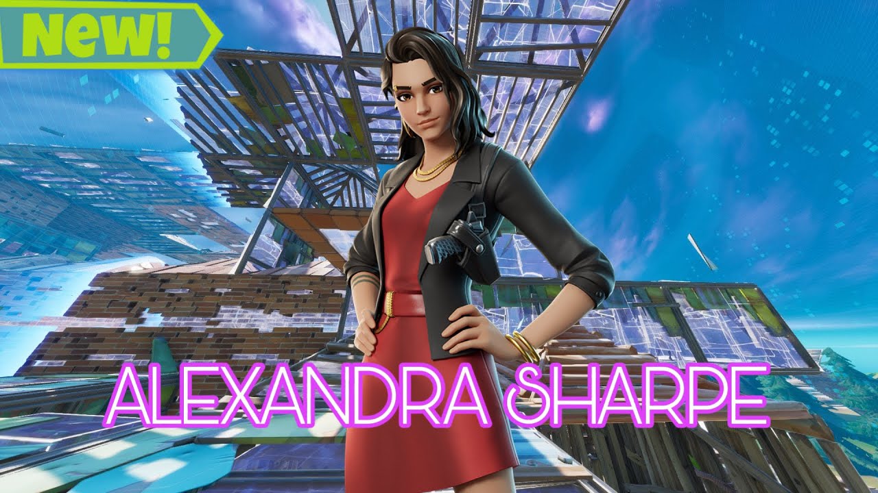 Fortnite Alexandra Sharpe Skin Gameplay - YouTube