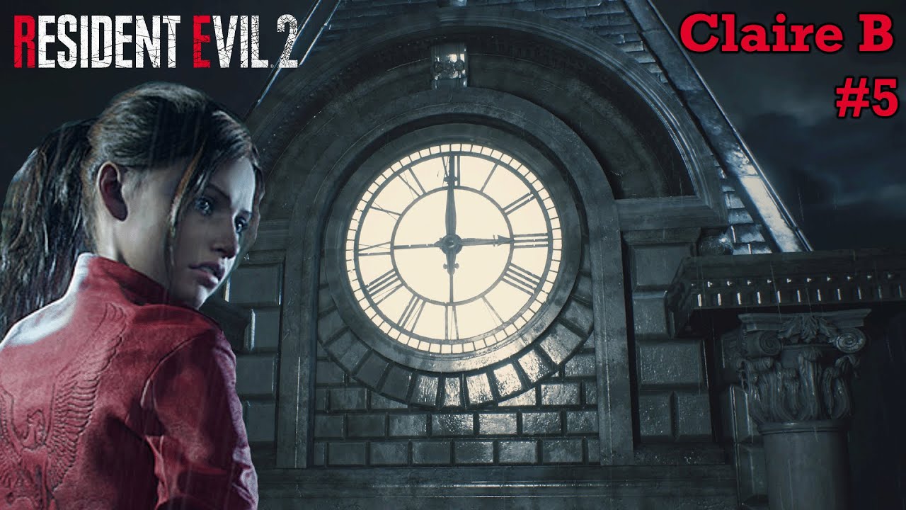 Into the Clock tower - Let's Play Resident Evil 2 [Claire B] - Episode ...