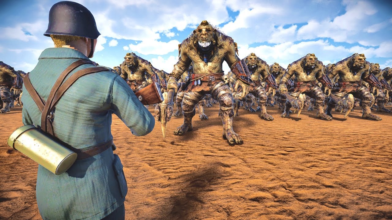 200,000 German Soldiers vs 31,000 Giant Trolls - UEBS 2 - YouTube