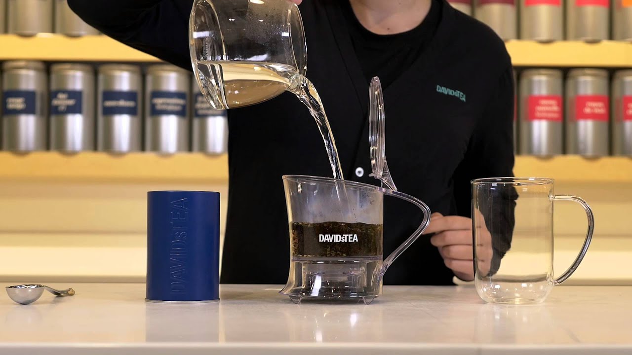 Comment faire un thé chaud - Les Thés DAVIDsTEA - YouTube