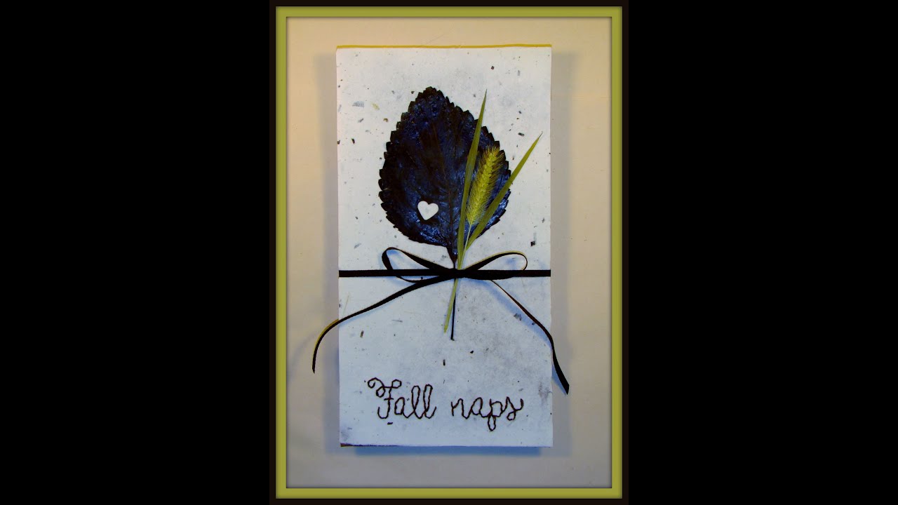 Journal cover - Fall Naps - YouTube