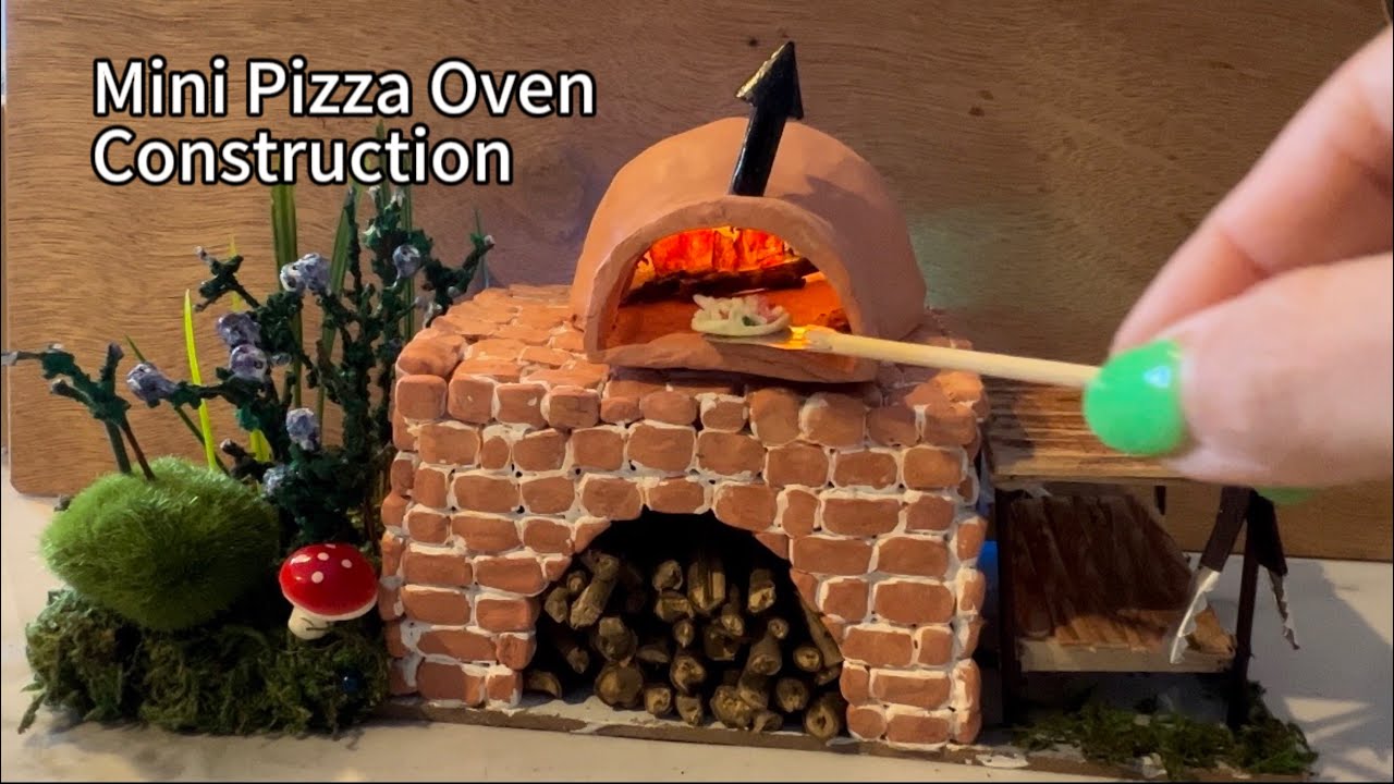 Mini Pizza Oven Construction - YouTube