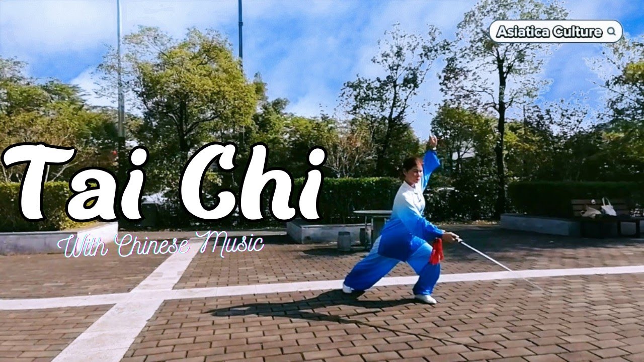 Sword Dancing: Tai Chi 42 Form Practice - YouTube