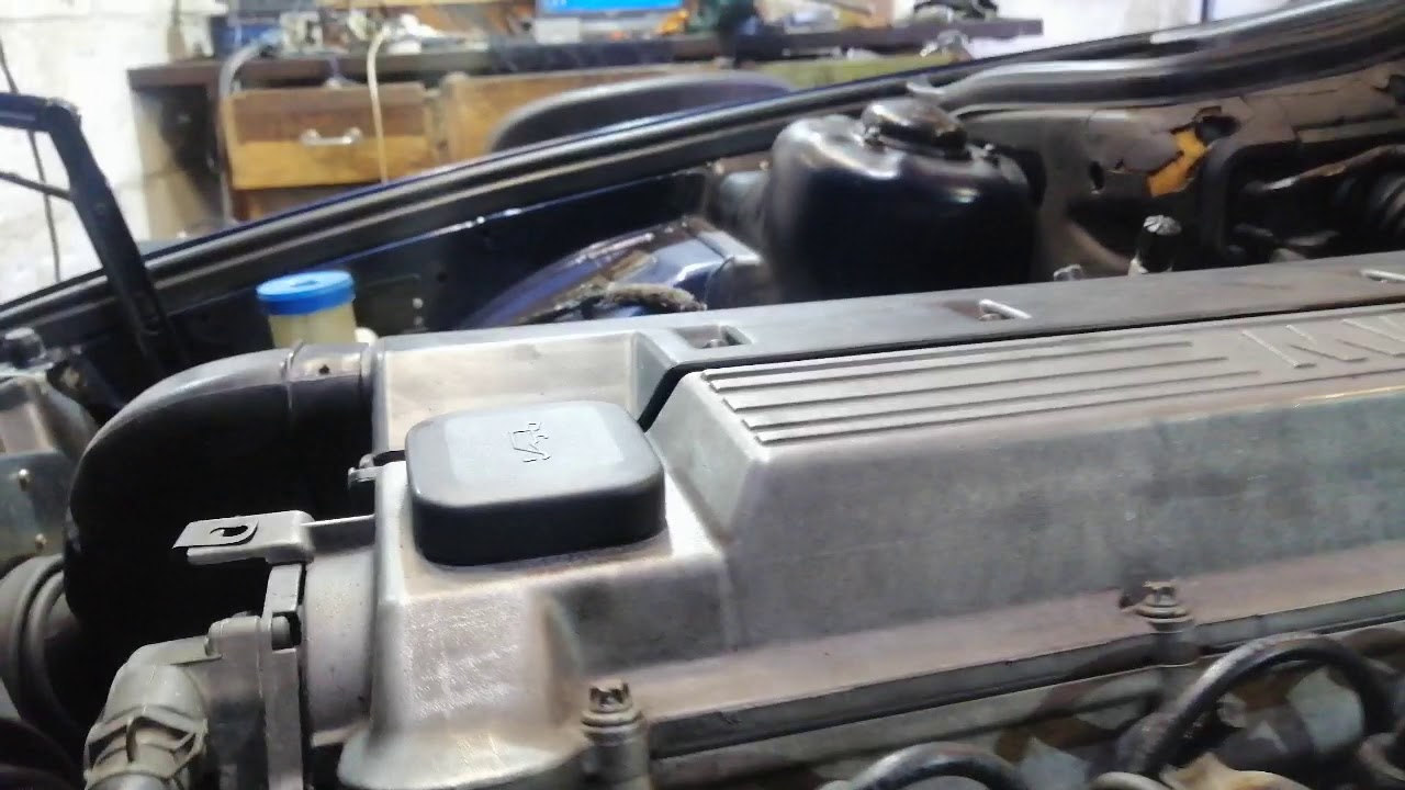 BMW E34 M51D25 результат ремонта головы тнвд. - YouTube