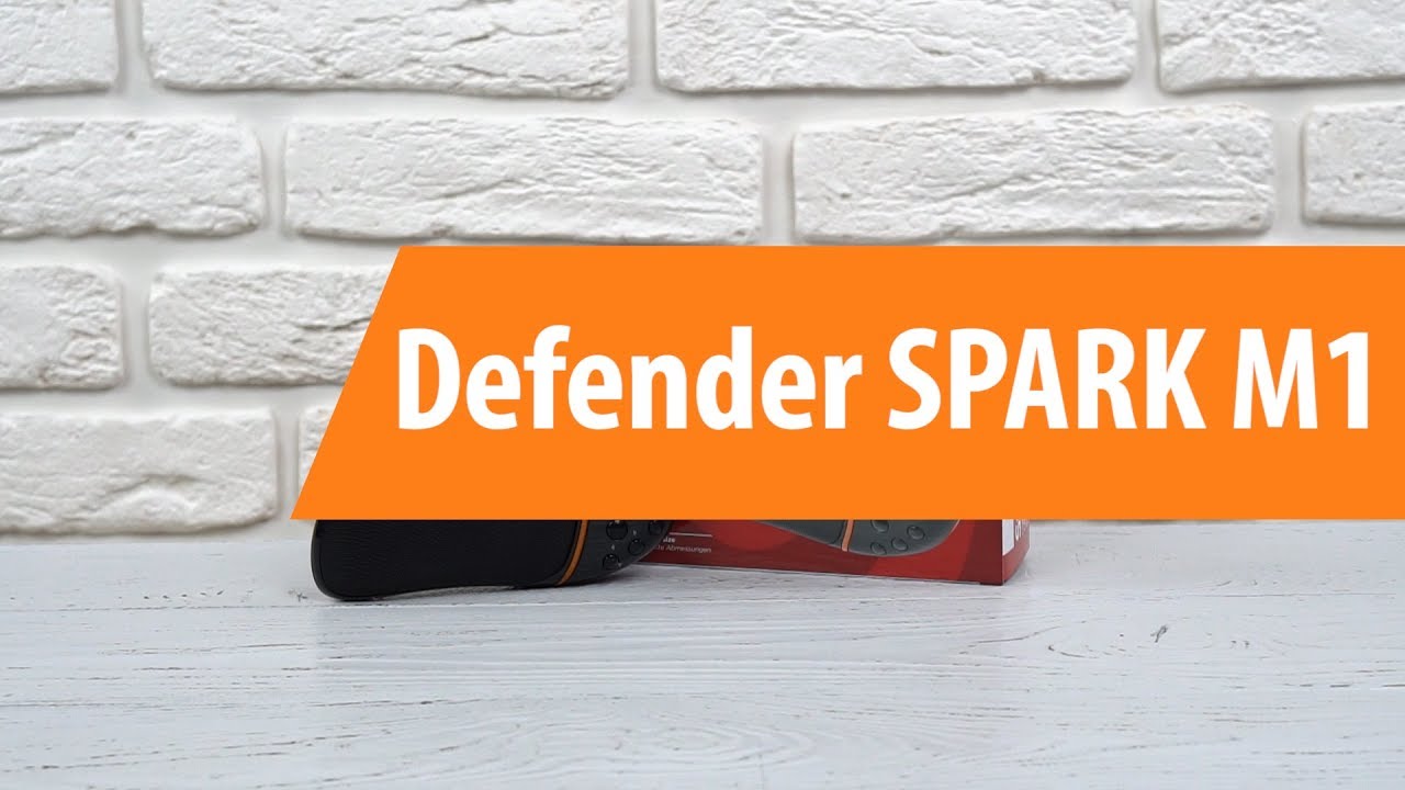 Распаковка Defender SPARK M1 / Unboxing Defender SPARK M1 - YouTube