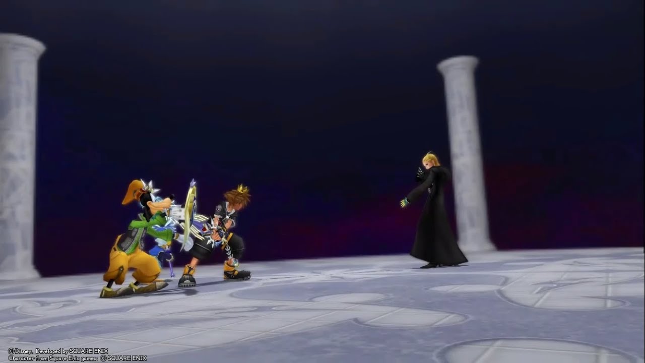 Larxene data fight KH2 FM (Switch) - YouTube