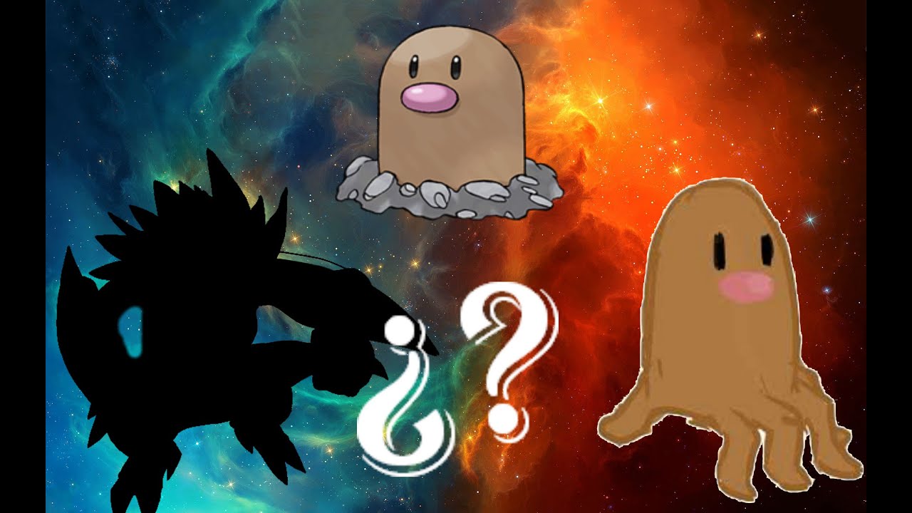 ¿Como es el cuerpo de Digglet? - YouTube