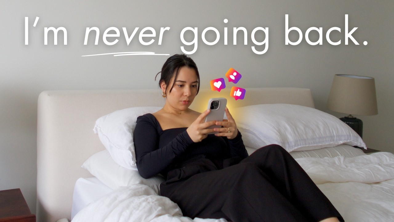 this is what 180 days OFF social media looks like - YouTube