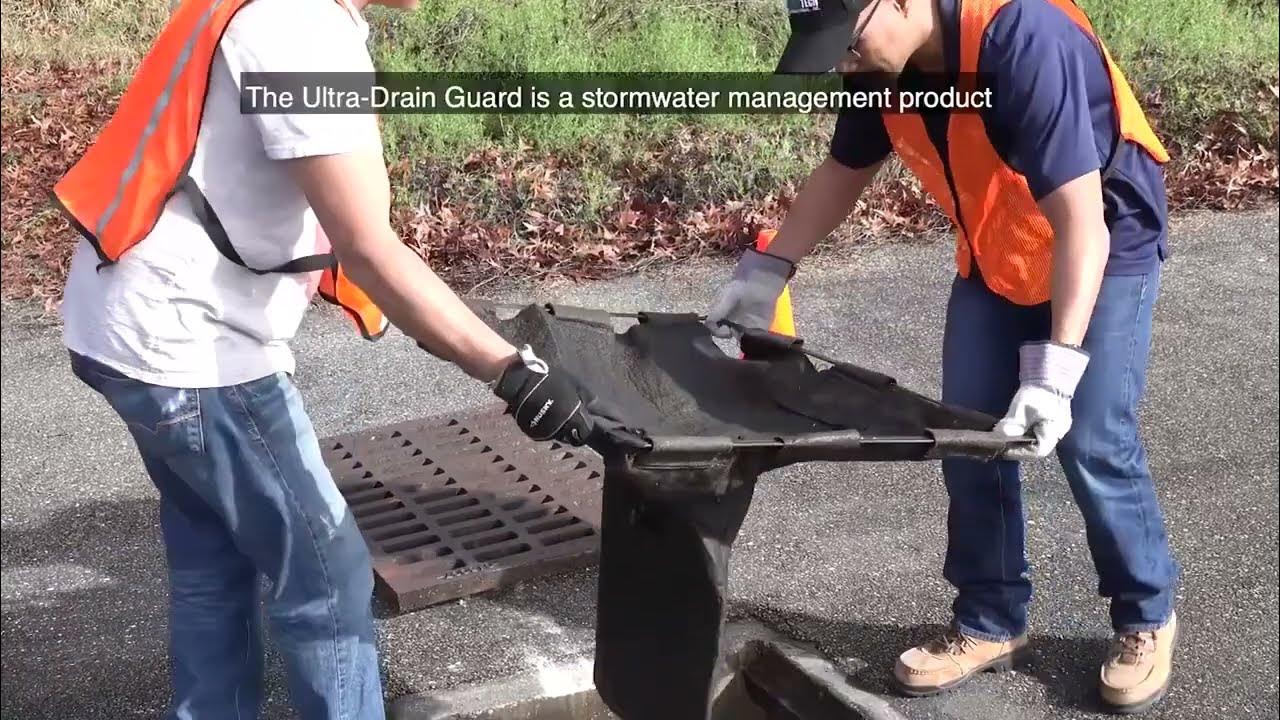 Ultra Drain Guards Catch Basin Filters for Stormwater Management - YouTube