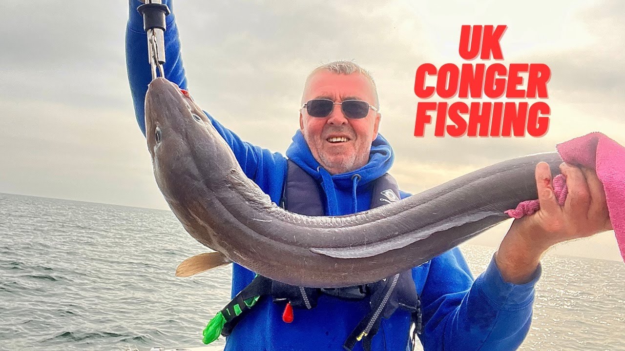 UK CONGER FISHING!! (uk sea fishing) - YouTube