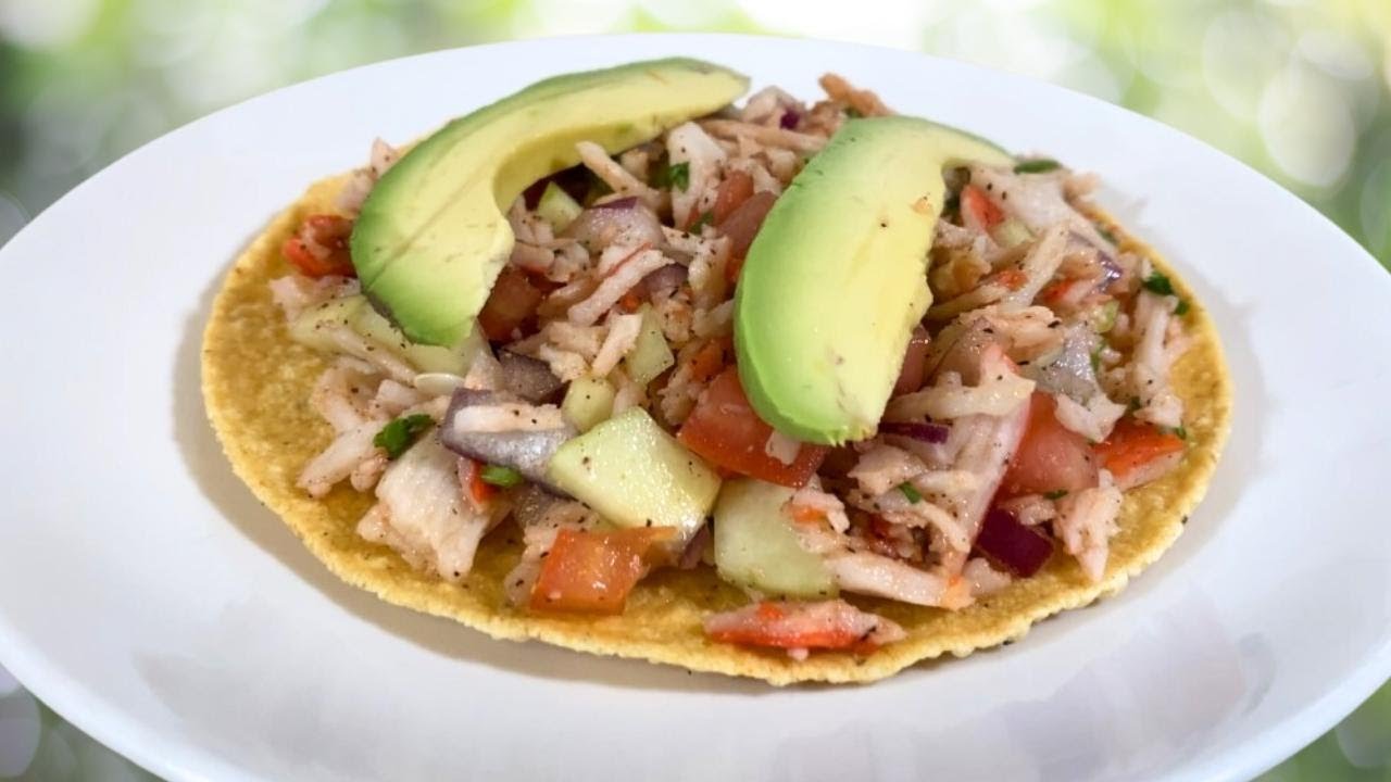 Cómo hacer Tostadas de Jaiba - YouTube