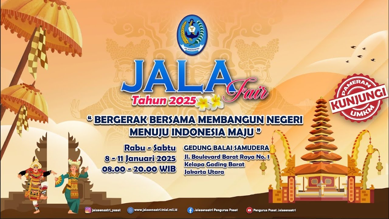 🔴 LIVE : PENAMPILAN PG ARMADA RI JALA FAIR 2025 - YouTube