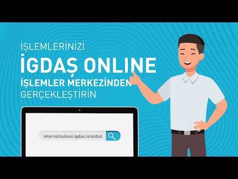 İGDAŞ  Online İşlemler Merkezi