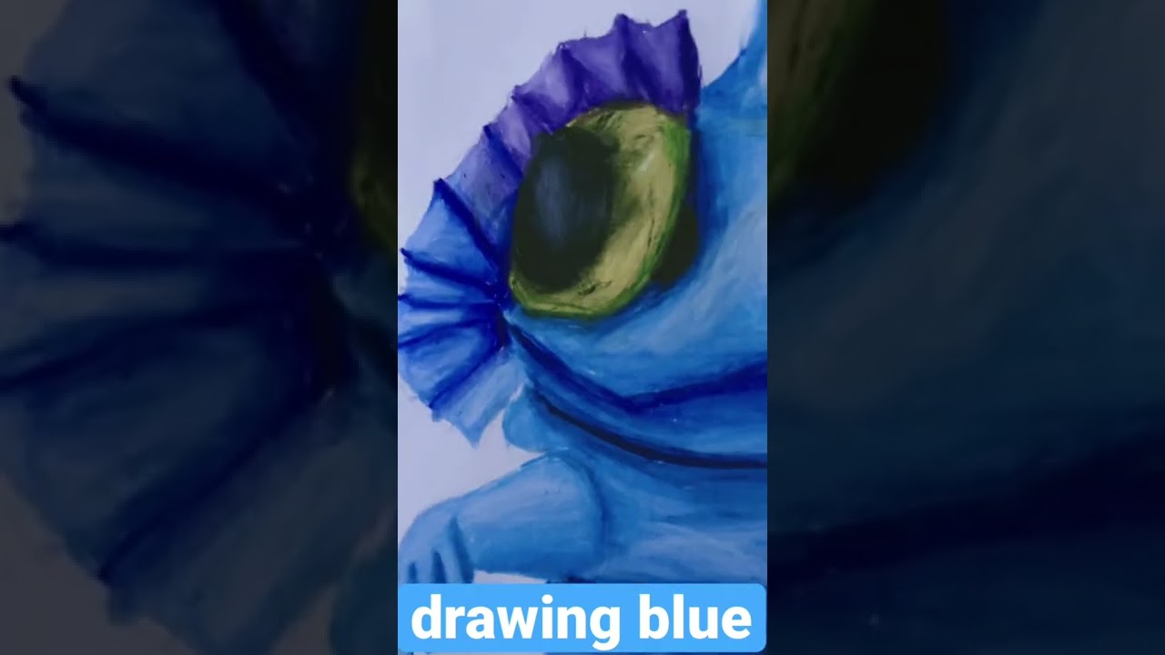 drawing blue from sea beast #seabeast - YouTube