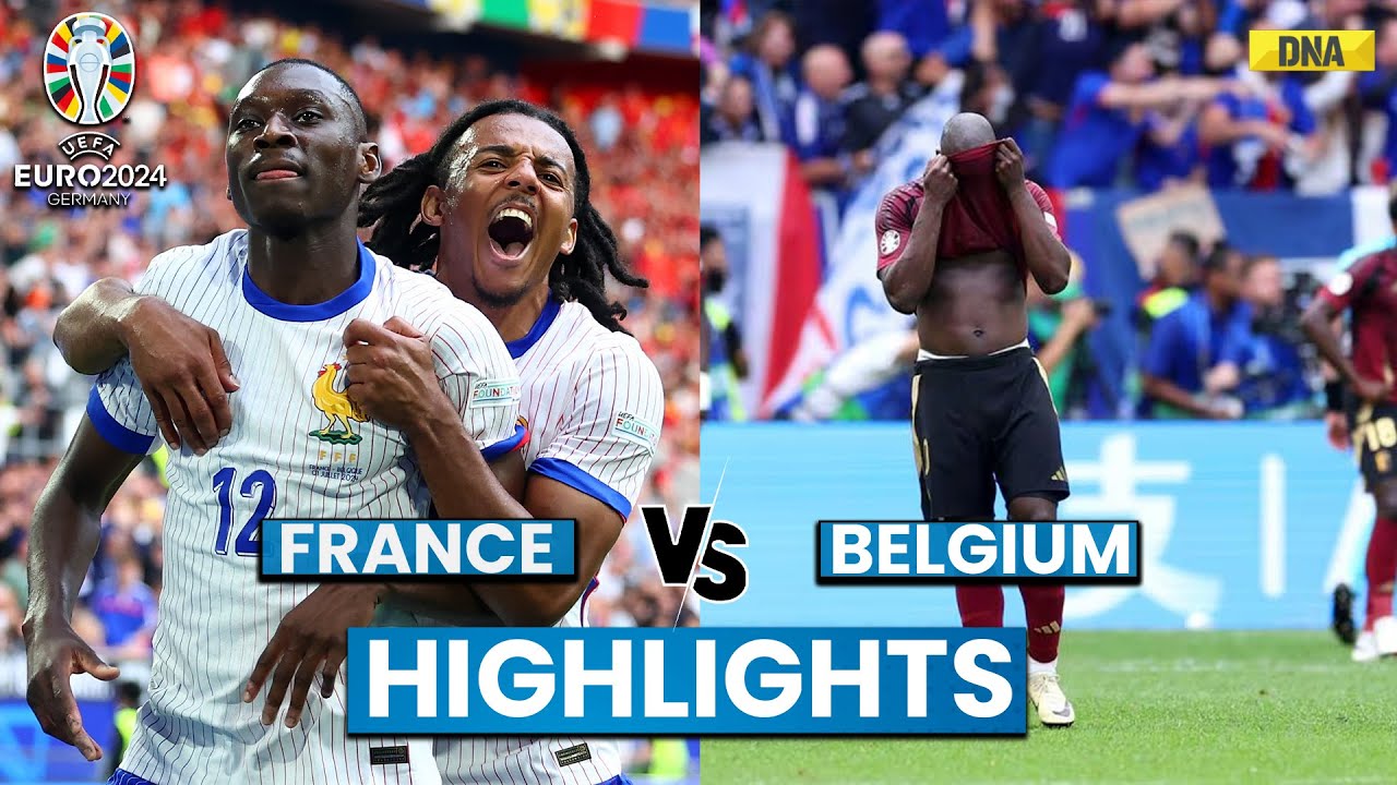 France Vs Belgium Highlights: France Advances To QF After Late Own Goal ...
