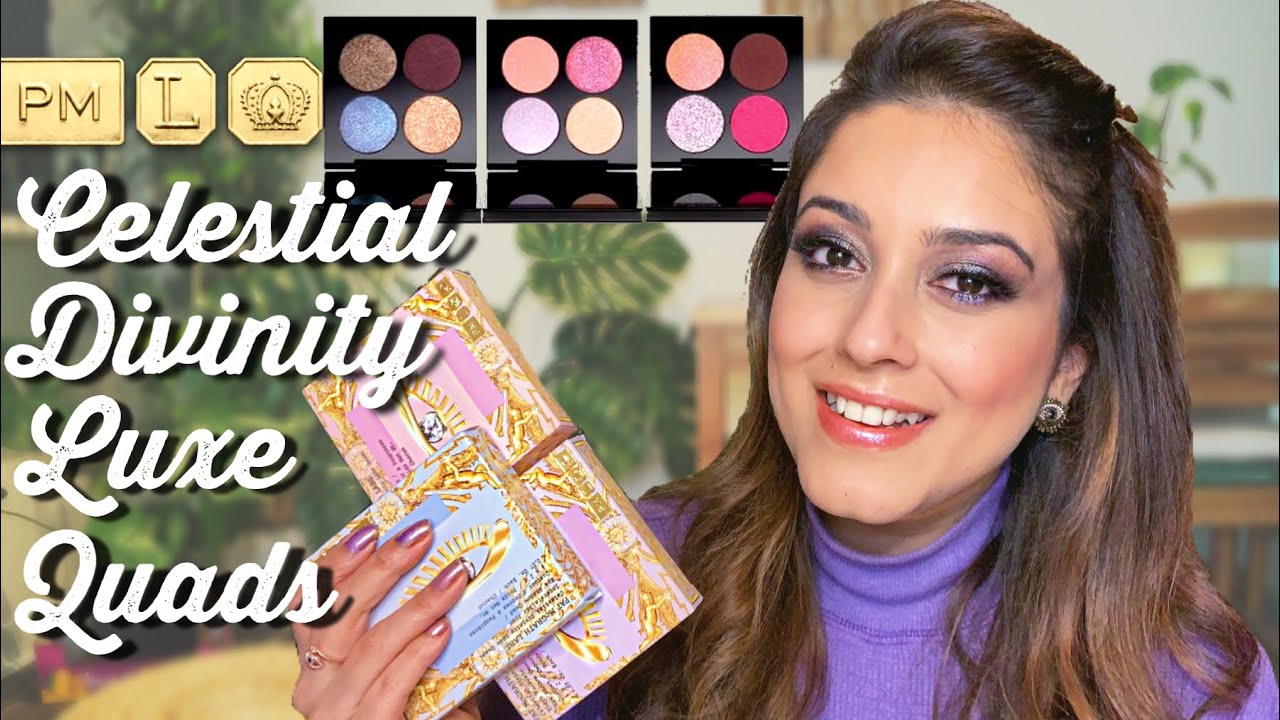 Pat Mcgrath Celestial Divinity Quads Fleur Fantasia,Risque Rose ...