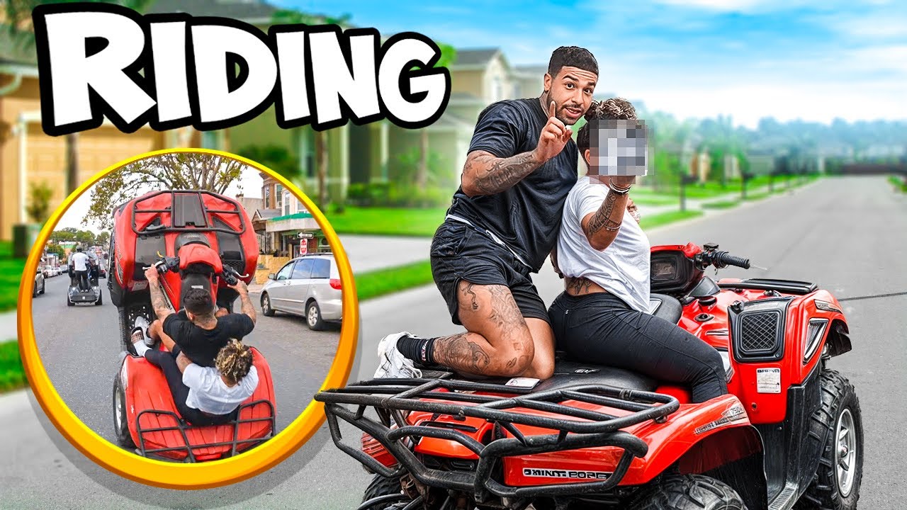 Taking My Ex Girlfriend On A Ride! | Braap Vlogs - YouTube