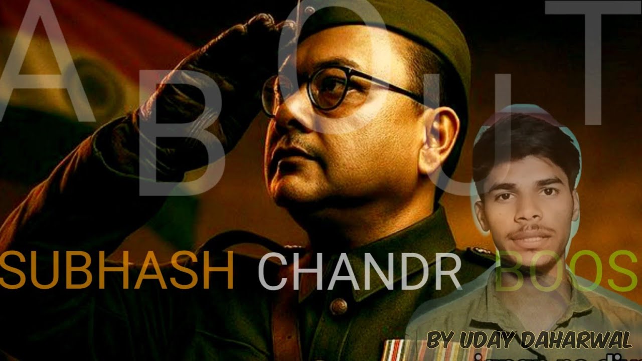 About SHUBHASH CHANDR BOSE by Uday daharwal #shubhashchandrabose # ...