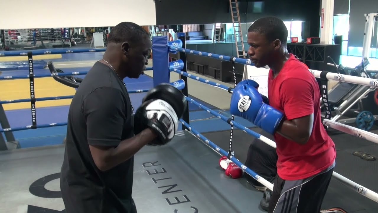 Justin Mayweather sharpening his skills with Uncle Jeff Mayweather ...