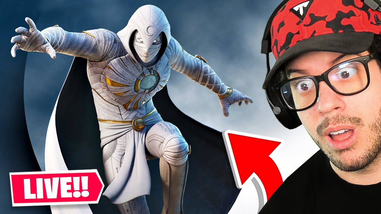 New MOON KNIGHT Skin in Fortnite! (Chapter 3, Season 2) - YouTube