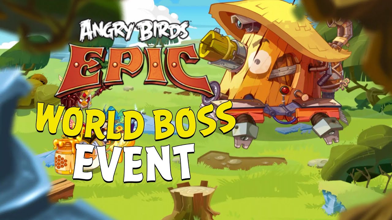 Angry Birds Epic World Boss Event First Look - iOS, Android - YouTube