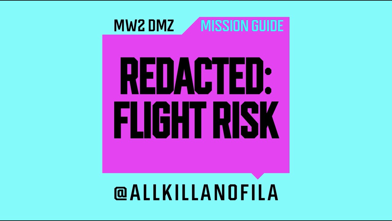 Redacted: Flight Risk DMZ Season 3 Mission | Heavy Chopper Fuel ...