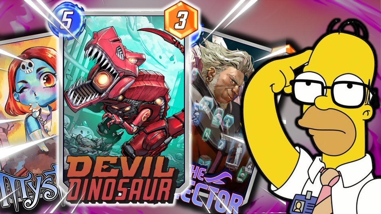 WHEN PLAY with the DEVIL DINOSAUR MECH - Classic Deck - MARVEL SNAP ...