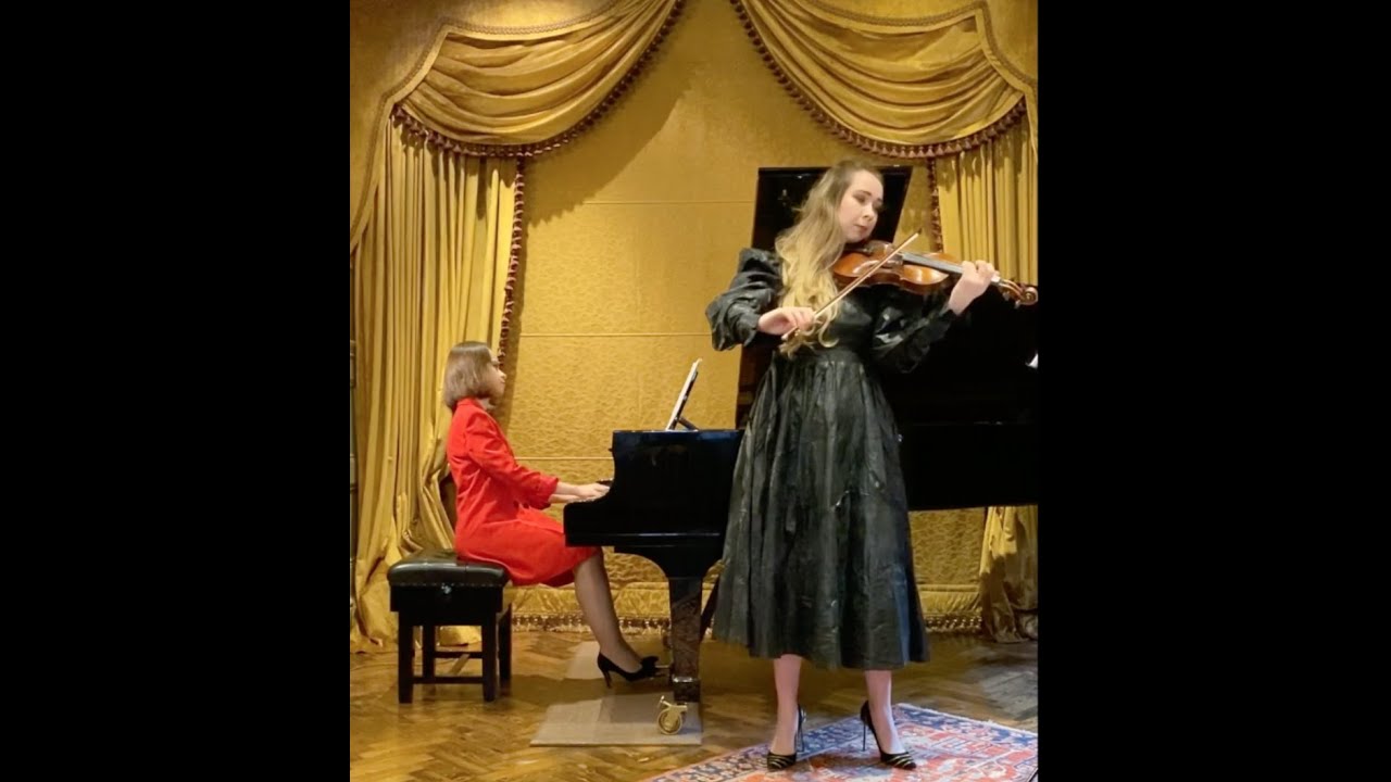 Mathieu Crickboom - Près du berceau Violin - Anna Ovsyanikova, Piano ...