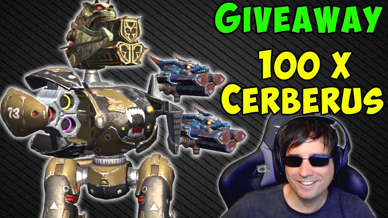 NEW GIVEAWAY 100 CERBERUS Robots & War Robots Mk2 Gameplay WR - YouTube
