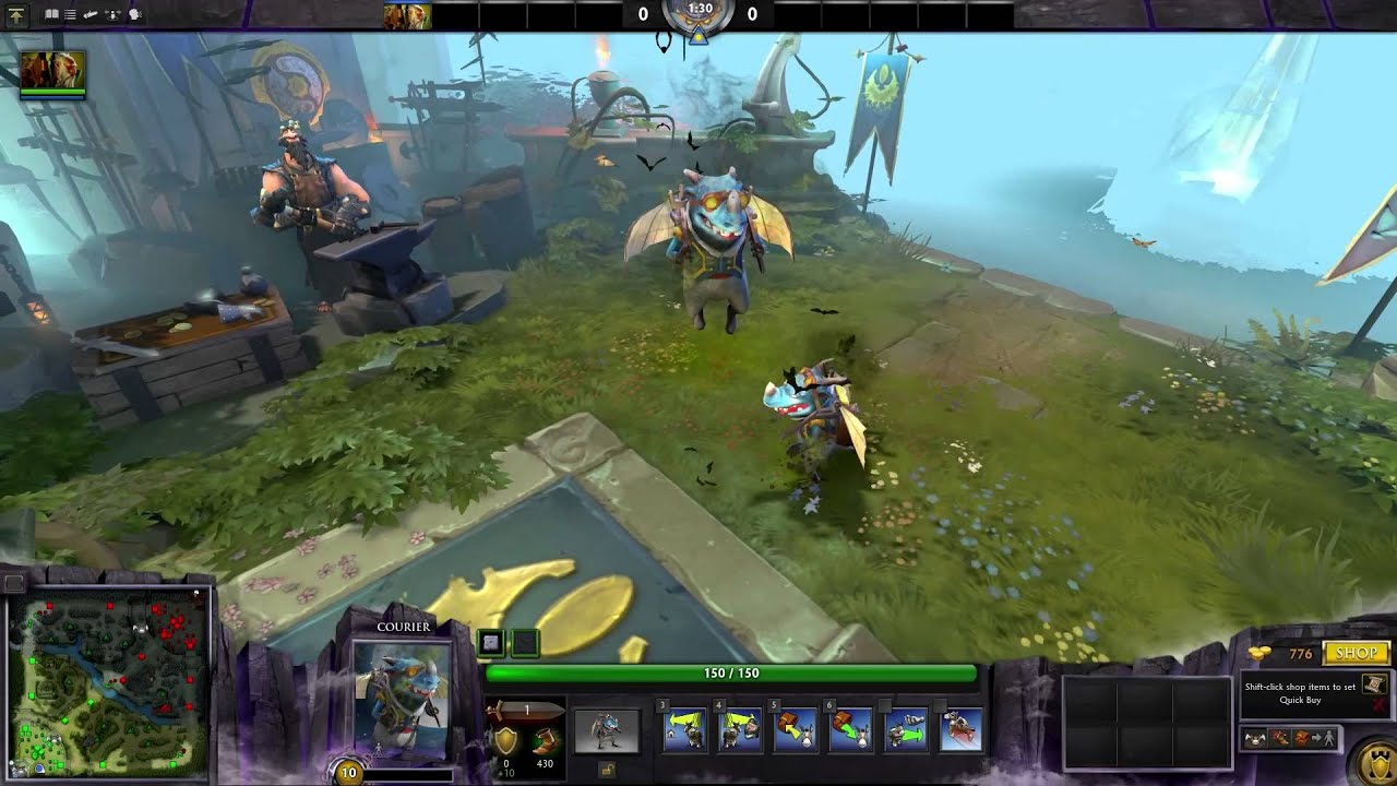 Dota 2 Unusual Nimble Ben (Effect: Affliction of Vermin; Colour: Light ...