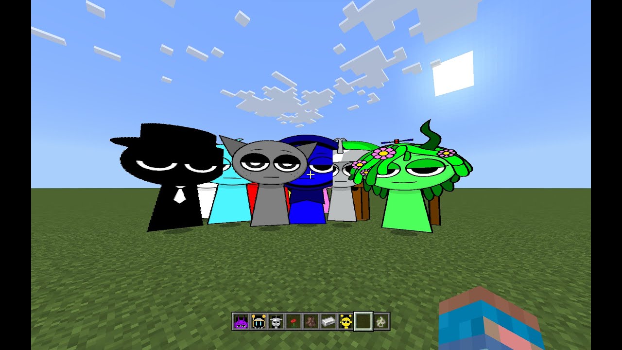 SPRUNKI Nextbots MOD for Minecraft PE - YouTube