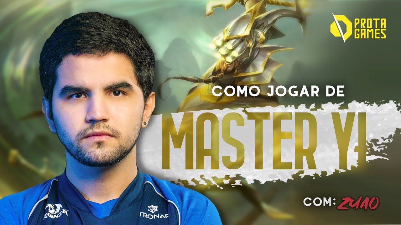 COMO JOGAR DE MASTER YI - TUTORIAL DE HABILIDADES, COMBOS, RUNAS, BUILDS E PATHING - COM ZUAO ...