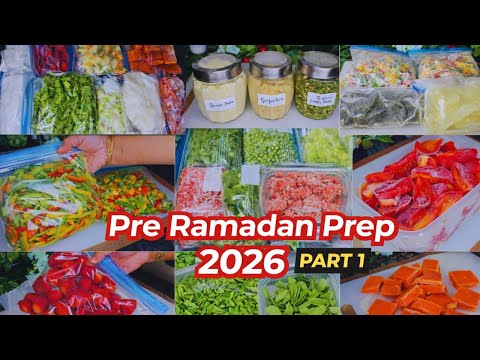 Ramadan Preparation Tips 2026 | Easy Kitchen Time-Saving Ideas! 🌙