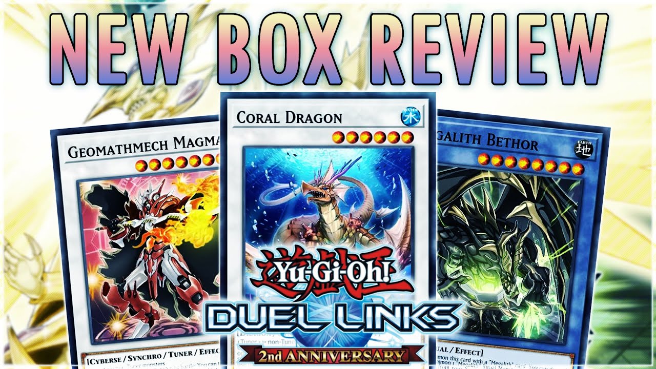 Yu-Gi-Oh! Duel Links | NEW BOX Chronicle Of Glory REVIEW! MATHMECH ...