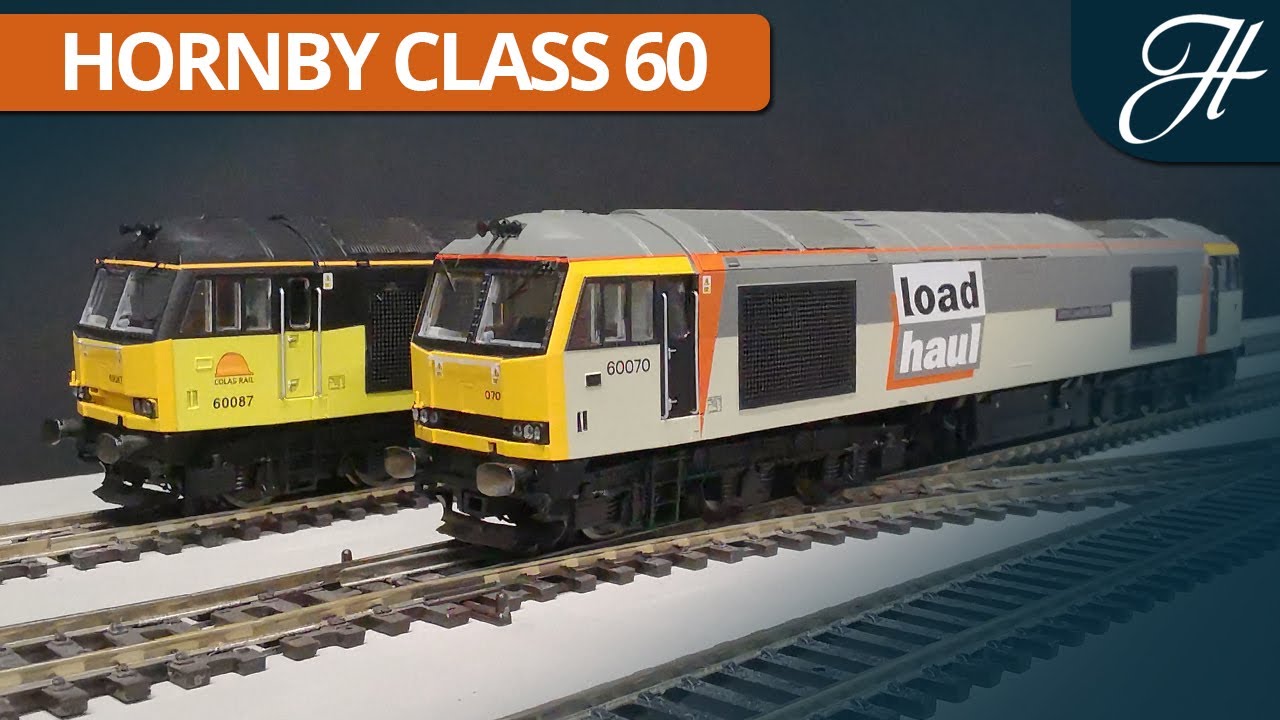 Hornby OO Gauge Class 60 - Model Overview & Running Session - YouTube