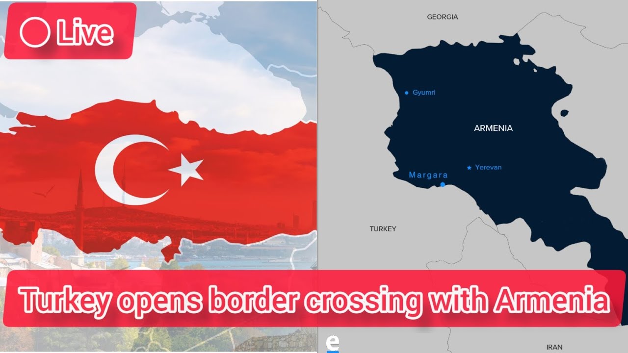 Turkey opens border crossing with Armenia #news #expressnews12 #turkey ...