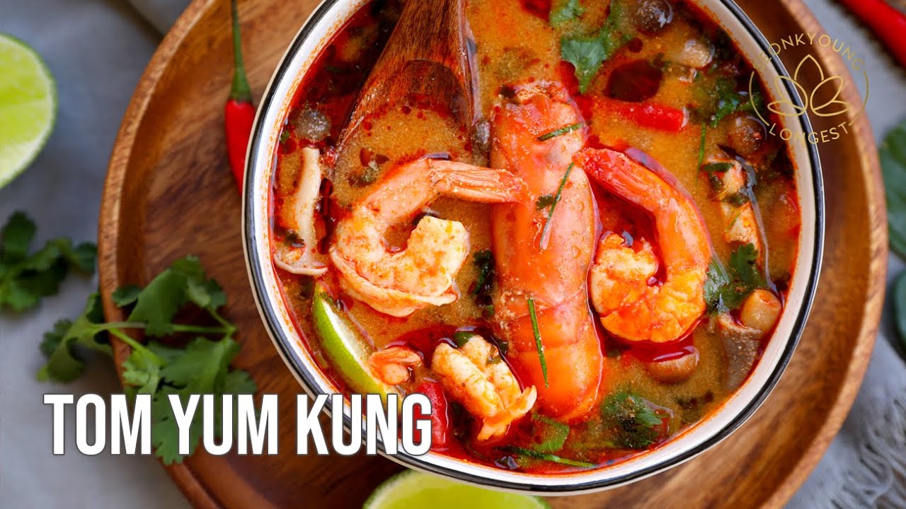 Tom Yum Kung Recipe Tangy, Spicy, Umami Bomb 💣 You Can Make Clear or ...