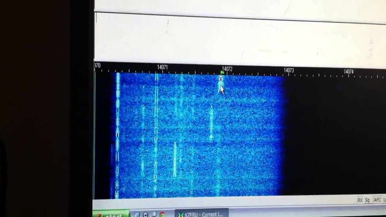 Kenwood TS-520SE qrp psk31 - YouTube