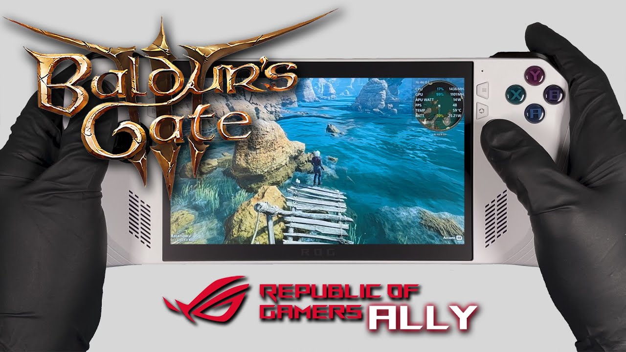 Baldur's Gate 3 | RoG Ally Gameplay | Windows OS - YouTube