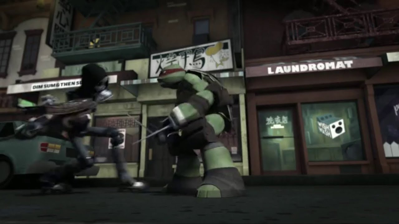 Raph VS Casey Jones 3/4 - YouTube