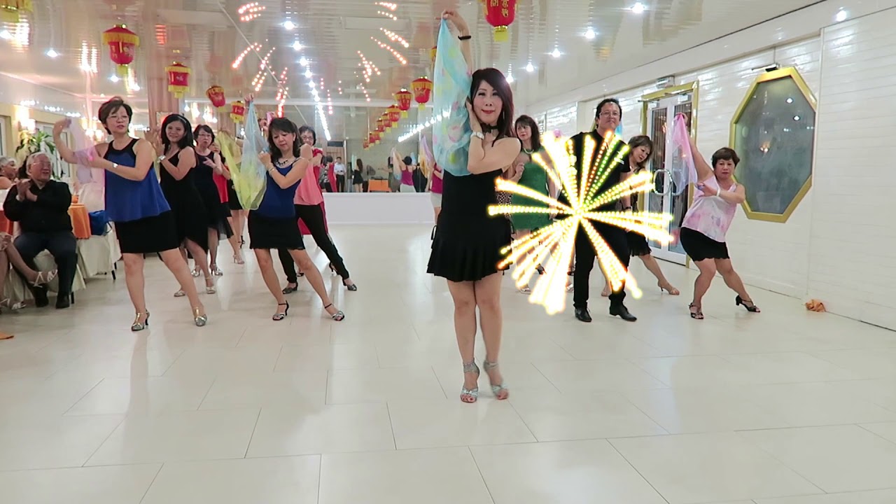 Night Breeze - Line Dance - YouTube