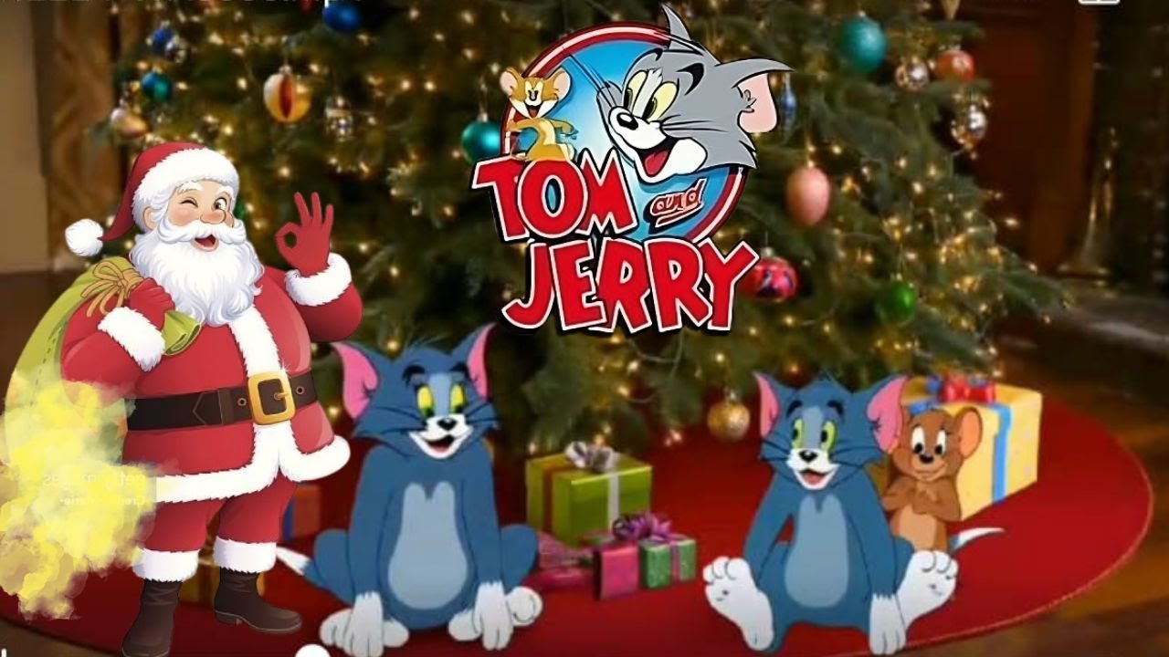 Tom and jerry and santa claus cartoon | Tom and Jerry happy christmas ...