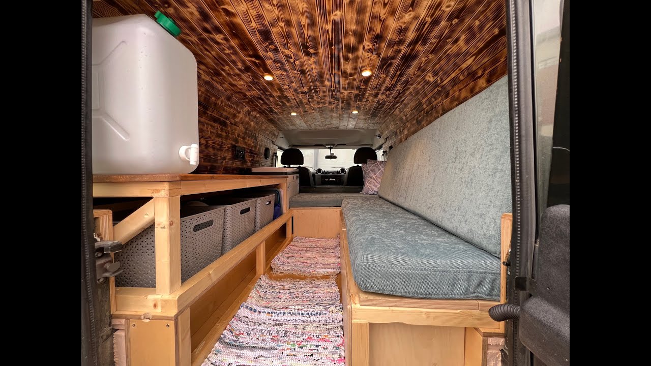 Easy Land Rover Puma Defender Camper Conversion Episode 3 - YouTube