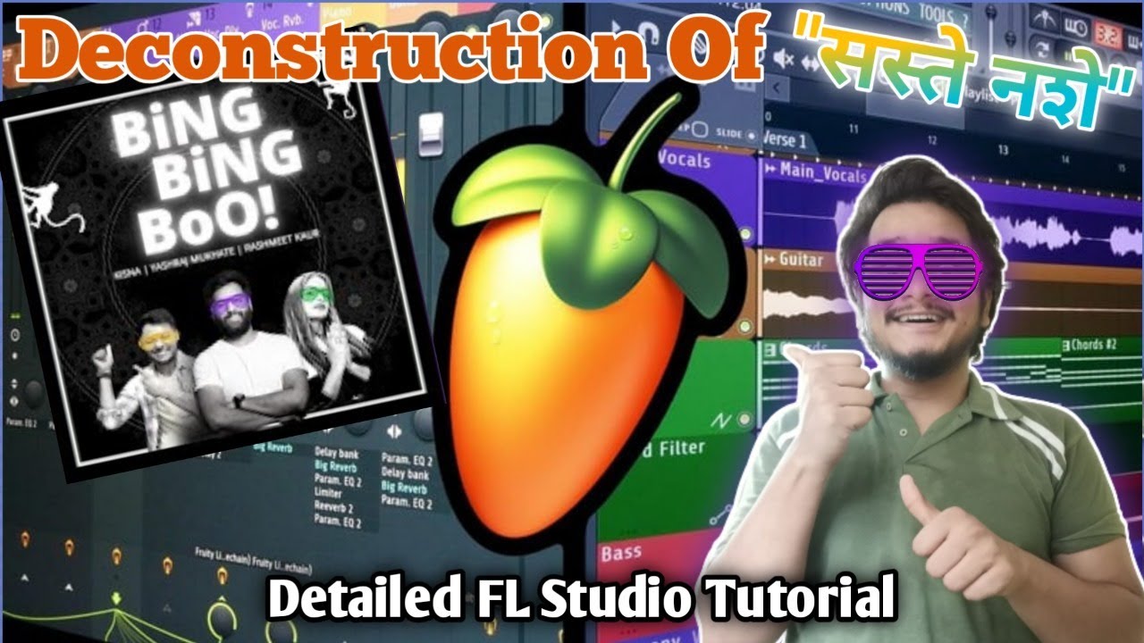 Bing Bing Boo @YashrajMukhateOfficial Detailed FL Studio Tutorial ...
