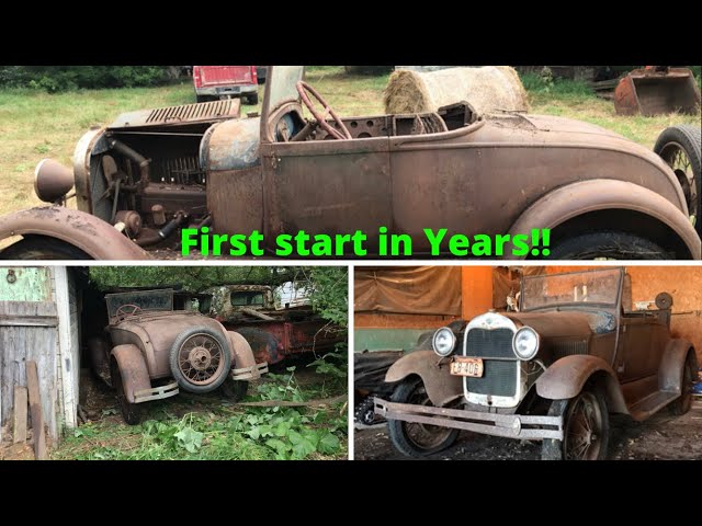 The Quintessential Barn Find 1928 Ford Model A Barn Finds