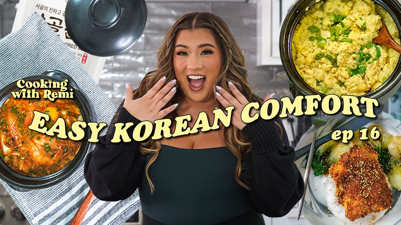 Easy Korean Comfort Food - COOKING WITH REMI: EP 16 - YouTube